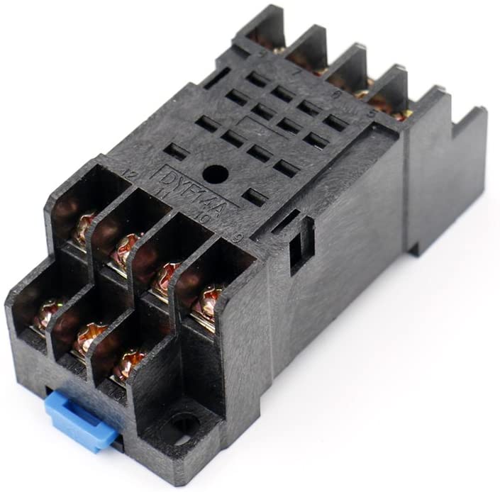 Baomain AC 220V H3Y-4 Time Delay Relay Adjustable Time Relay 1S/3S/5S/ – BAOMAIN