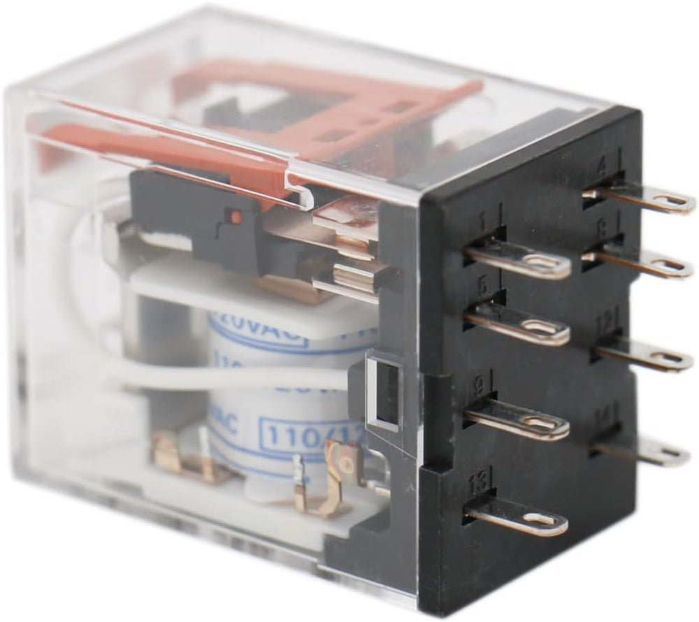 Baomain Gereral Purpose Relay MY2N-GS 12V/24VDC, 110/220 VAC Coil LED