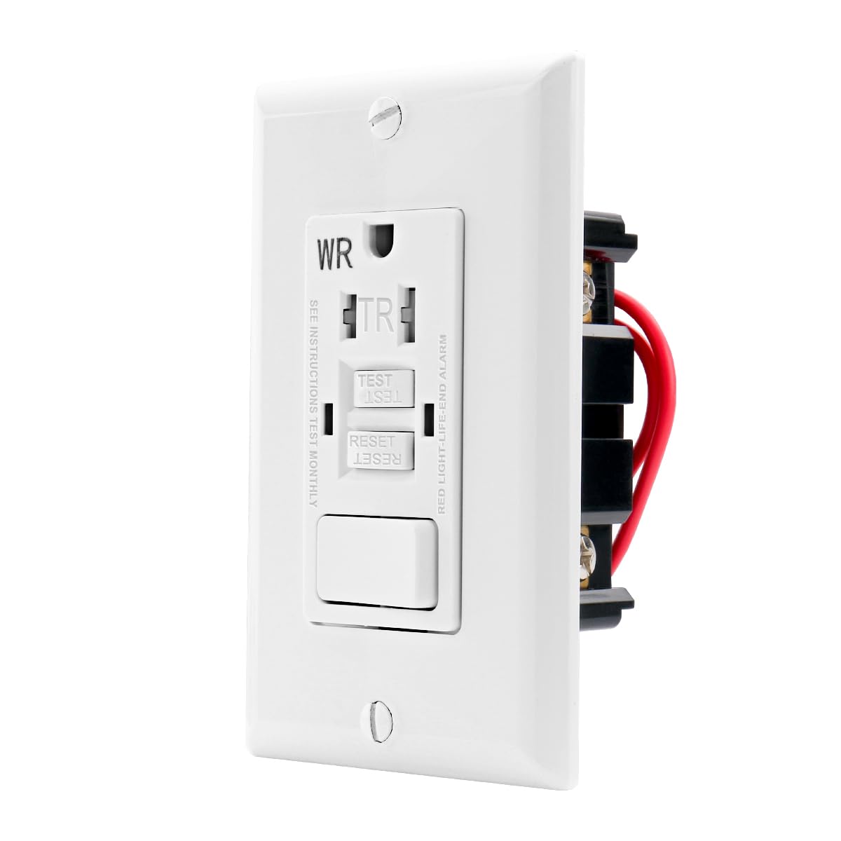 BAOMAIN GFCI Outlet,Tamper Resistant&Weather Resistant GFCI Receptacle