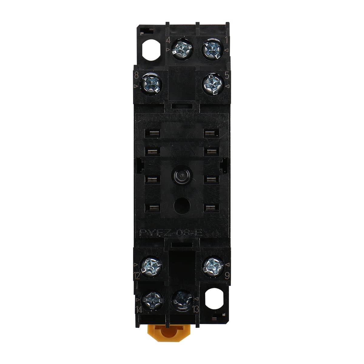 Baomain DIN Mount Relays socket PYF08A Front Connectin, DIN-Track/Scre ...