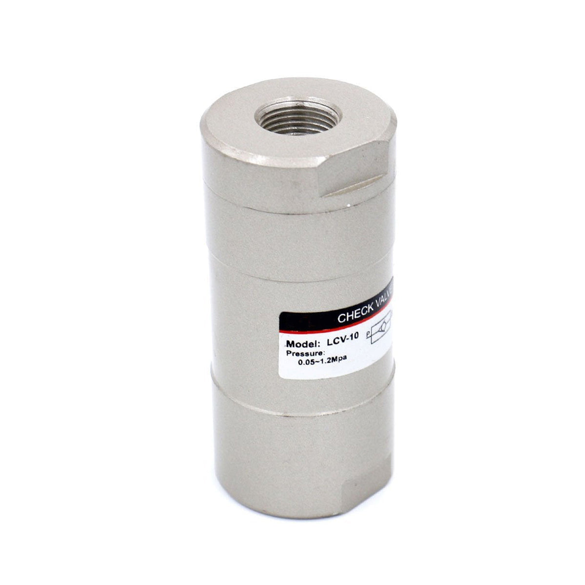 Baomain Pneumatic Check Valve LCV-10 3/8 inch Port One Way Air Pneumat