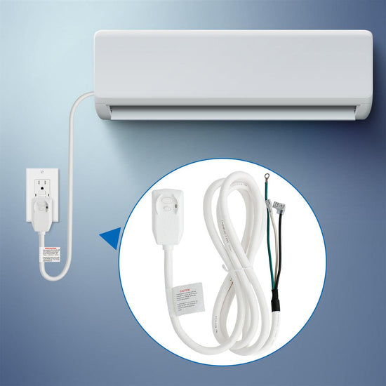 LCDI Power Cord Plug for A/C Air Conditioner 120VAC 15Amp 1800W 60Hz