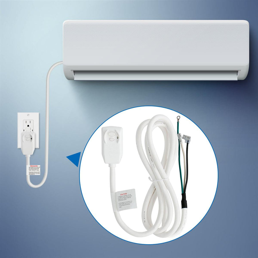 LCDI Power Cord Plug for A/C Air Conditioner 120VAC 15Amp 1800W 60Hz