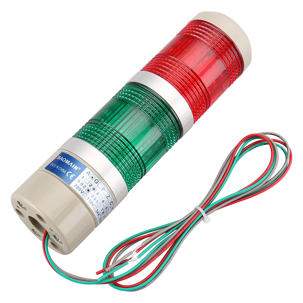 Signal Light Column LED Alarm Round Tower Indicator Continuous Light