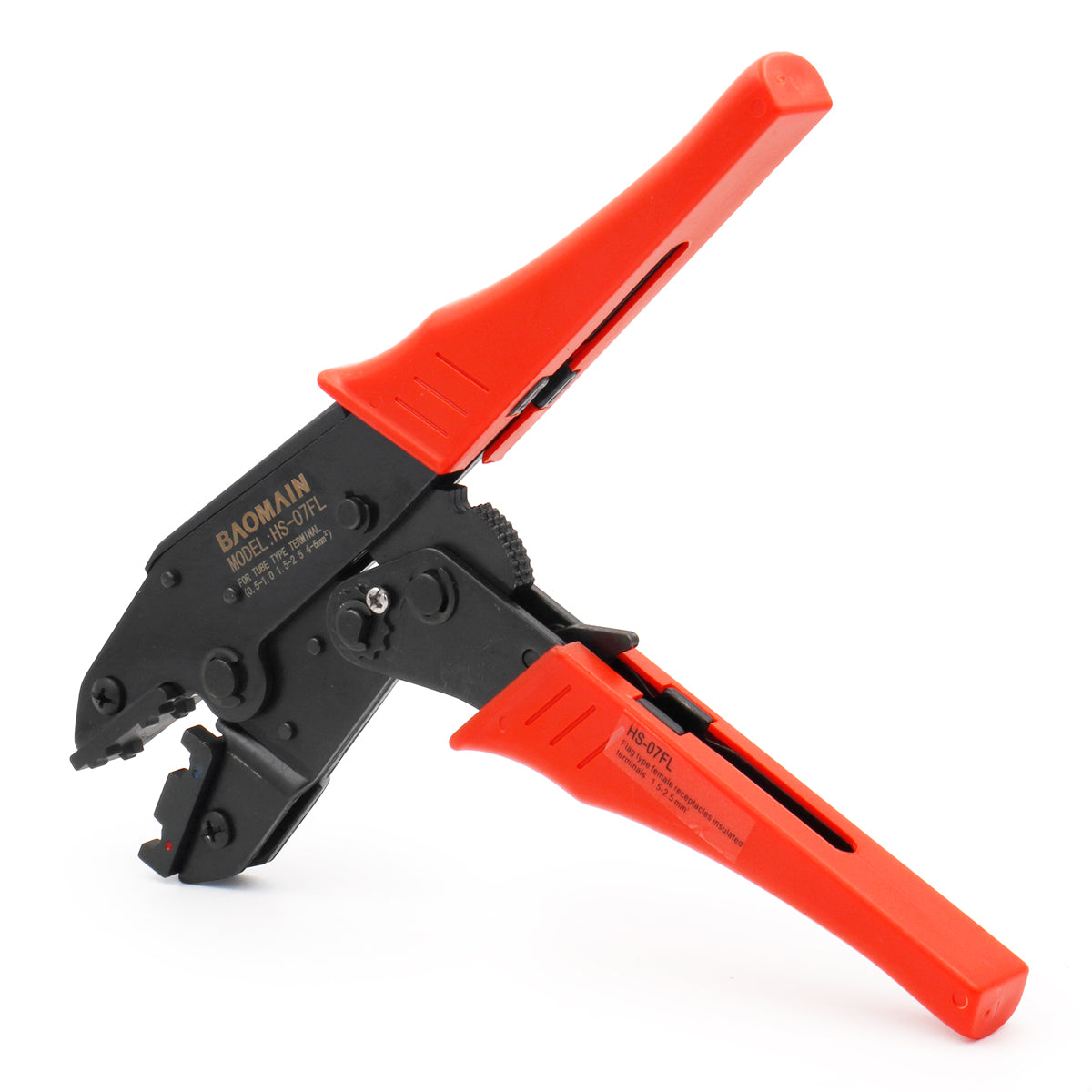 Ratchet Crimper Plier HS-07FL Flag Female Quick Disconnects Crimping ...
