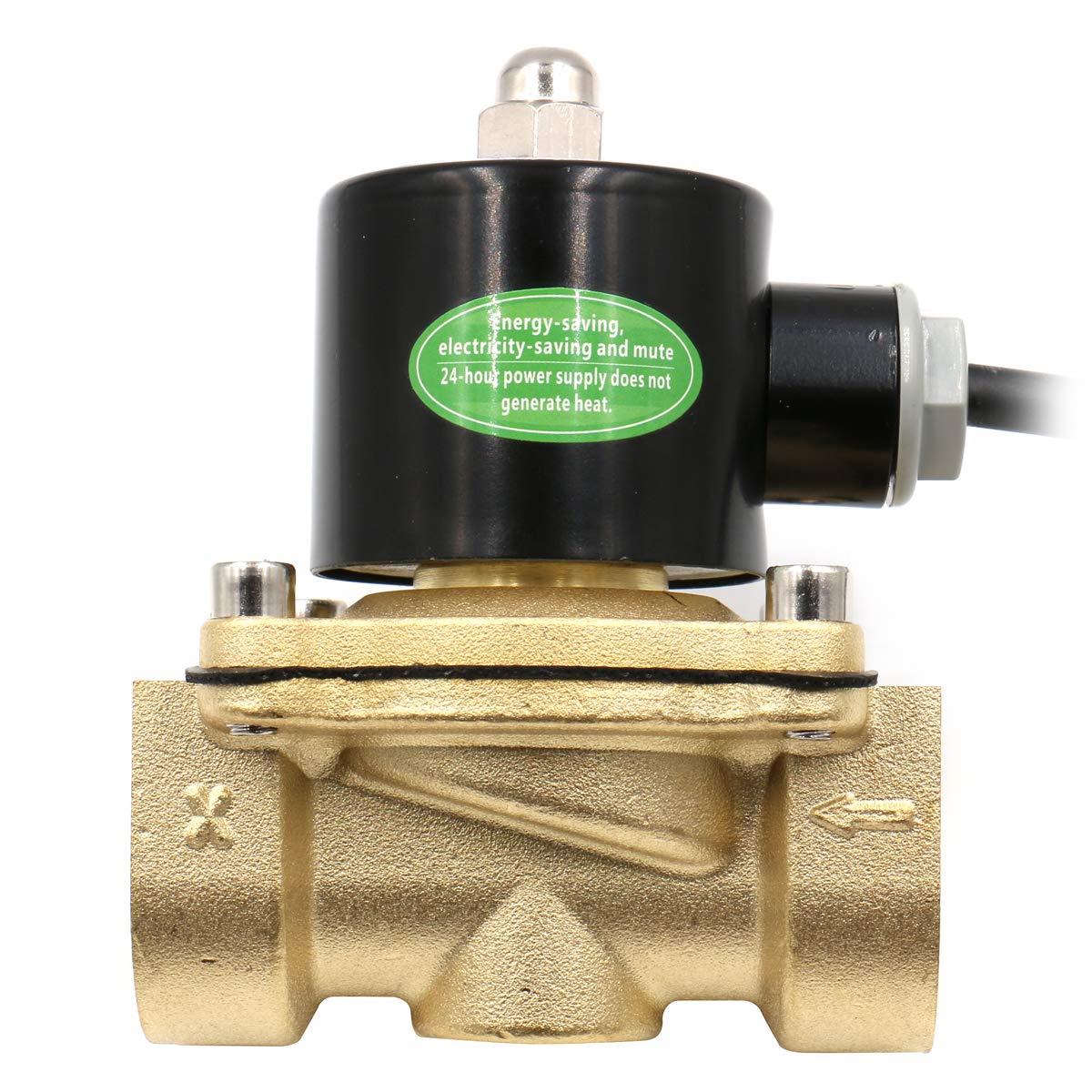Baomain Brass Electric Solenoid Valve 1 Inch Energy-saving 2W-250-25J – BAOMAIN